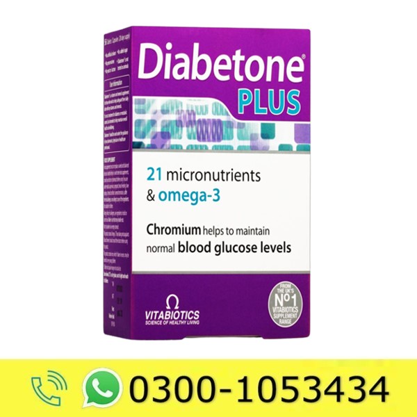Diabetone Plus Omega-3 Tablets Price in Pakistan | 0300-1053434 | For ...